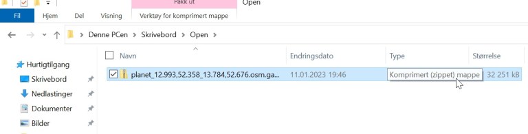 Laste ned kart fra OpenStreetMap / BBBike og aktivere på GPS – It’s not ...